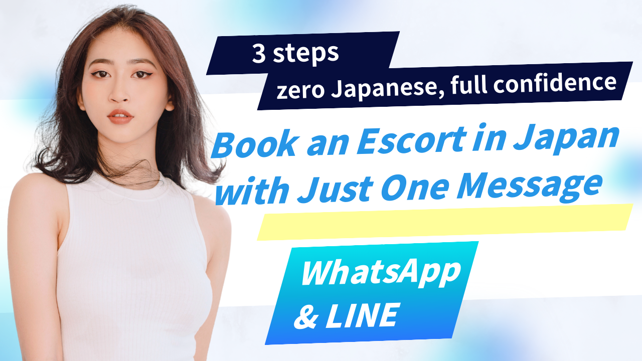 How to Book Japan Escort service in Japan via WhatsApp